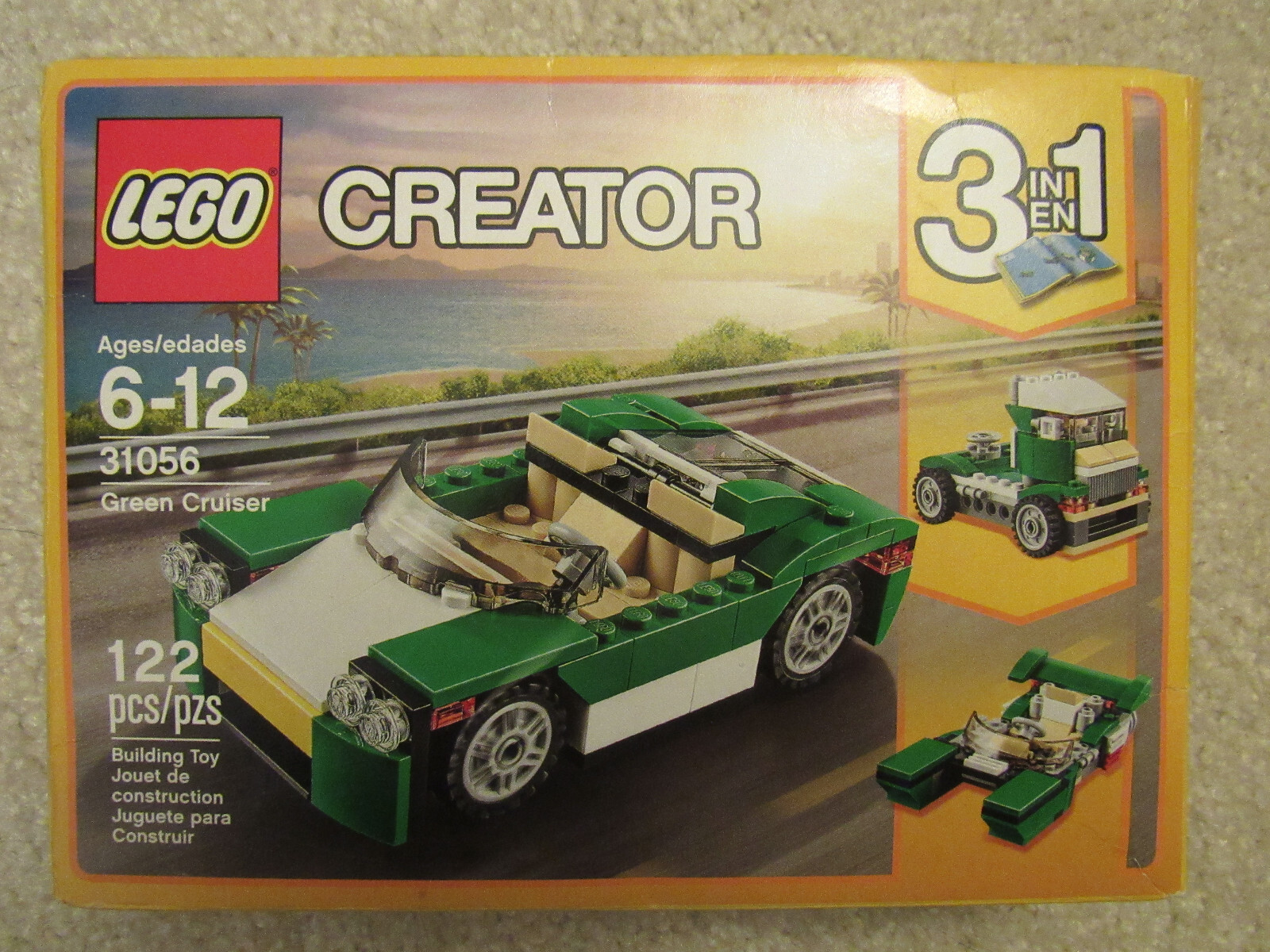 LEGO 31056 Creator Series Green Cruiser 3 in 1 Complete New in Damaged ...