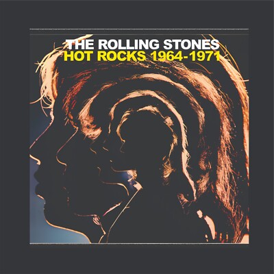 THE ROLLING STONES HOT ROCKS ALBUM COVER POSTER PRINT A65 | eBay