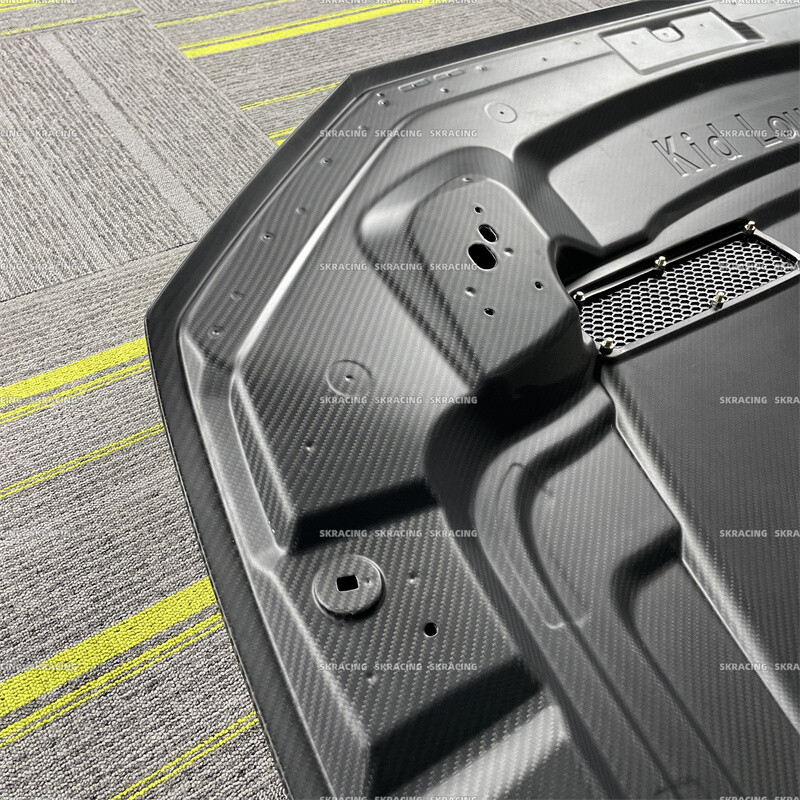 Dry Carbon Fiber Front Hood Panel Enginne Cover Kit Fits Audi Q5 Q8 SQ8 ...