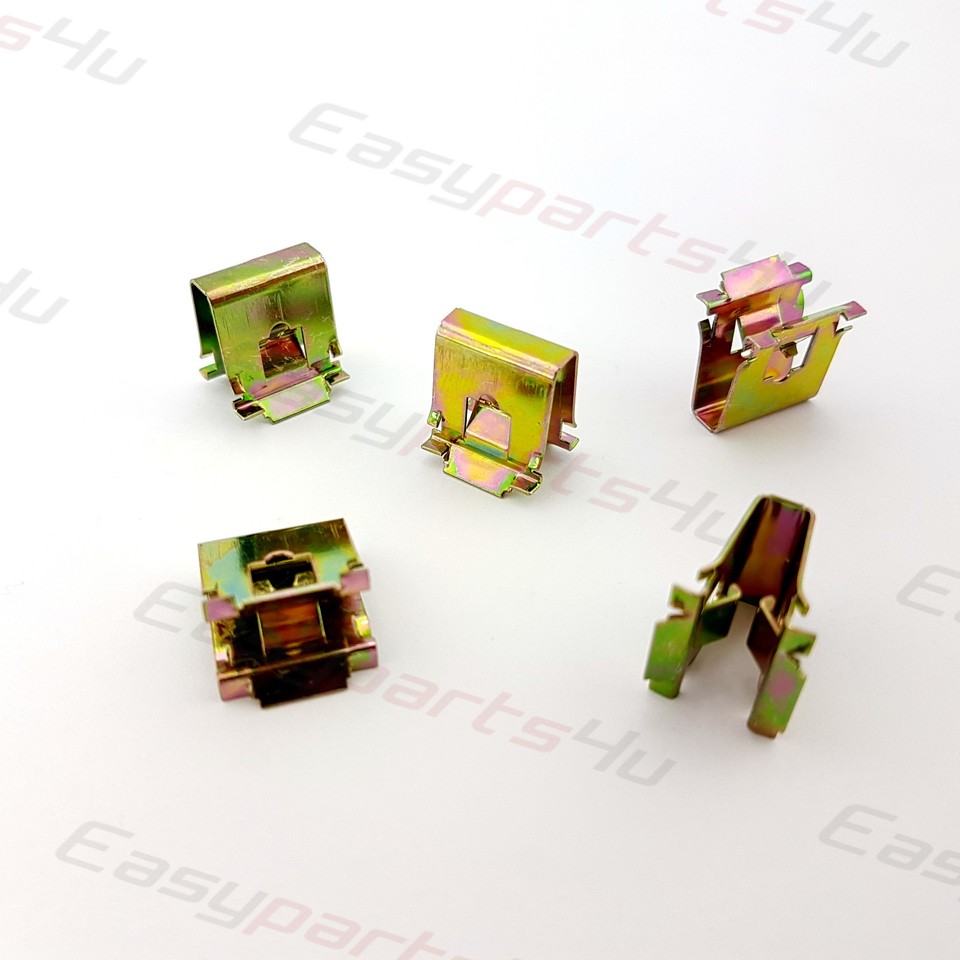 10x BMW METAL BRACKETS CLAMPS PANEL FASTENERS HOLDERS | eBay