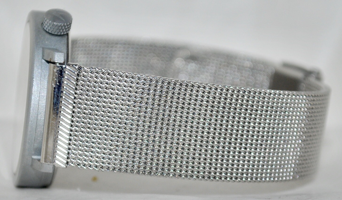 Akteo J.C. Mareschal Silver Animated Football Theme Watch Silver Mesh ...