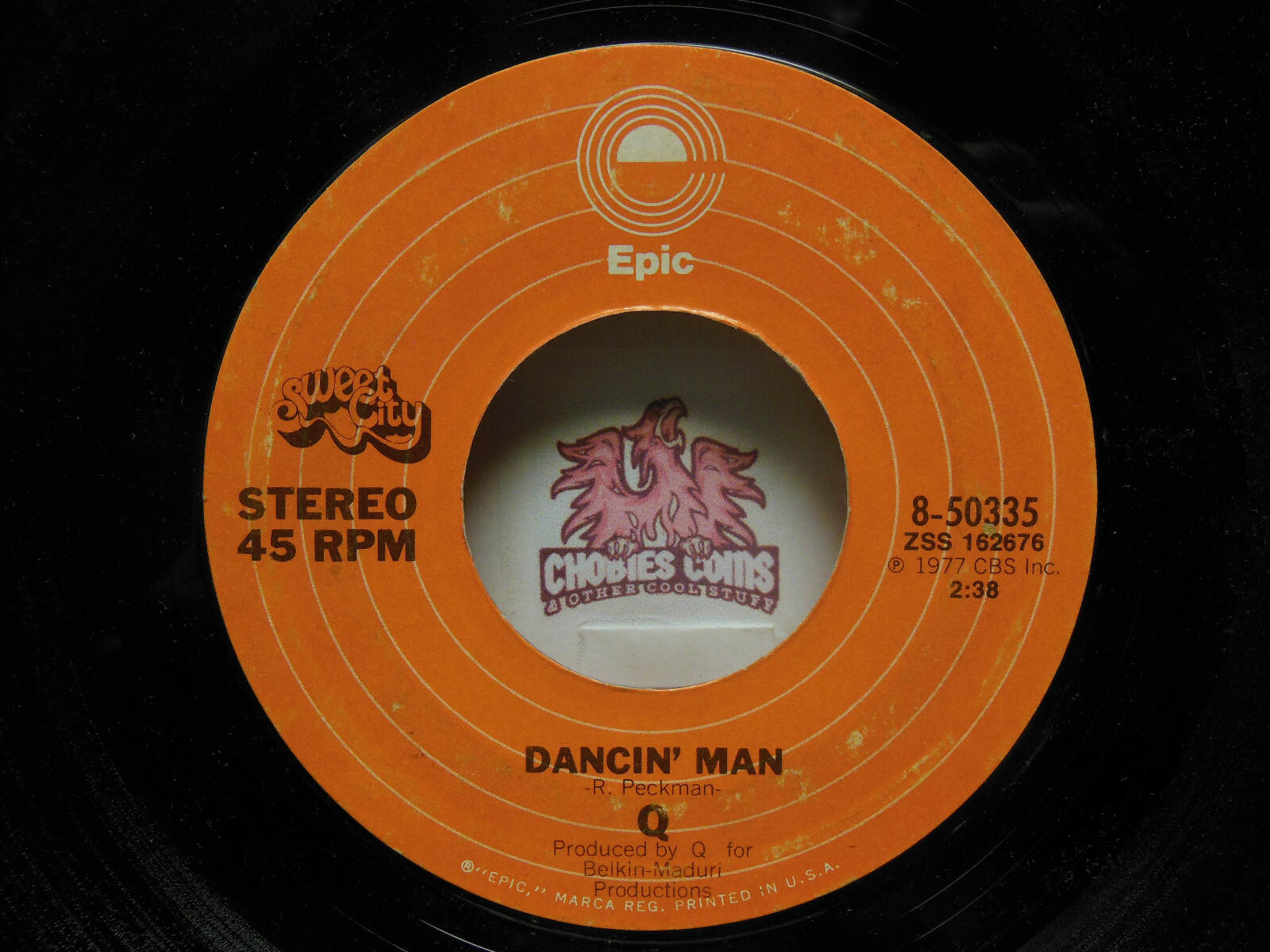 Q: Dancin' Man / Love Pollution, 45 RPM VG (I8) | eBay