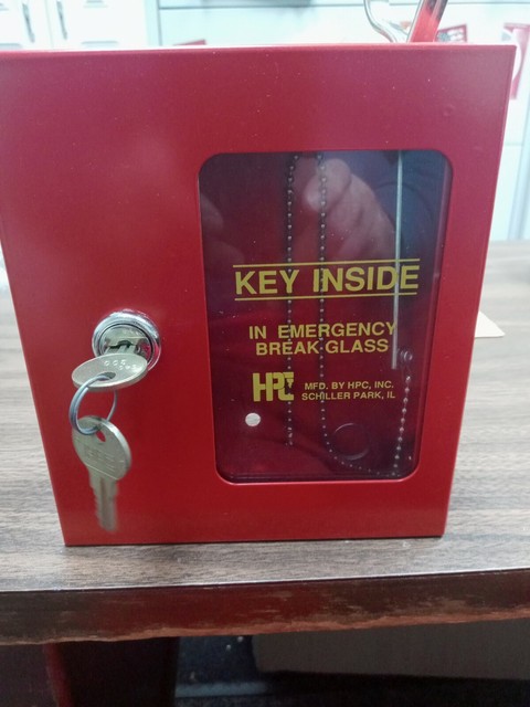 HPC Emergency Key Box ** 5.75” W x 6.5” T Old Stock* for sale online | eBay