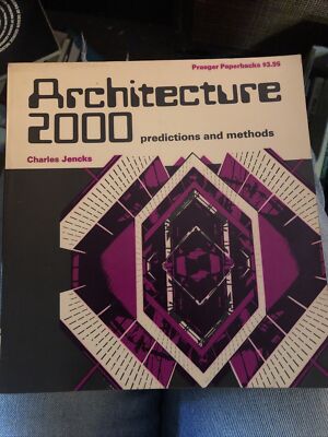 Charles Jencks Architecture 2000 Predictions & Methods vintage book | eBay