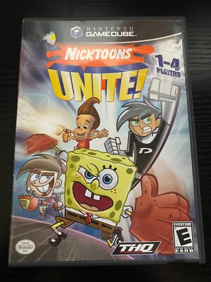 Nicktoons Unite! (Nintendo GameCube, 2005) Complete with Manual ...