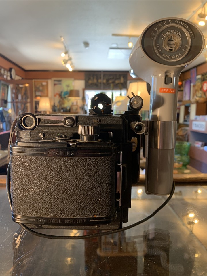 Graflex Speed Graphic 4x5 Camera w/101mm f4.5 Optar Lens | eBay