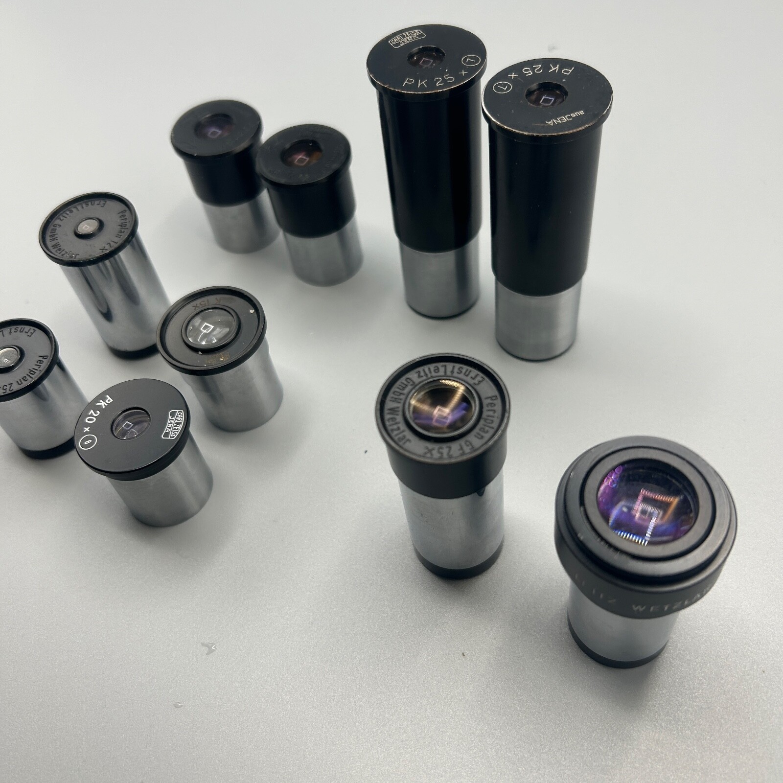 Vintage Microscope Eyepiece LOT CARL ZEISS JENA Zeiss | eBay