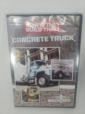 DVD Concrete Truck How'd They Build That? 2012 NEW Factory Sealed Shot ...