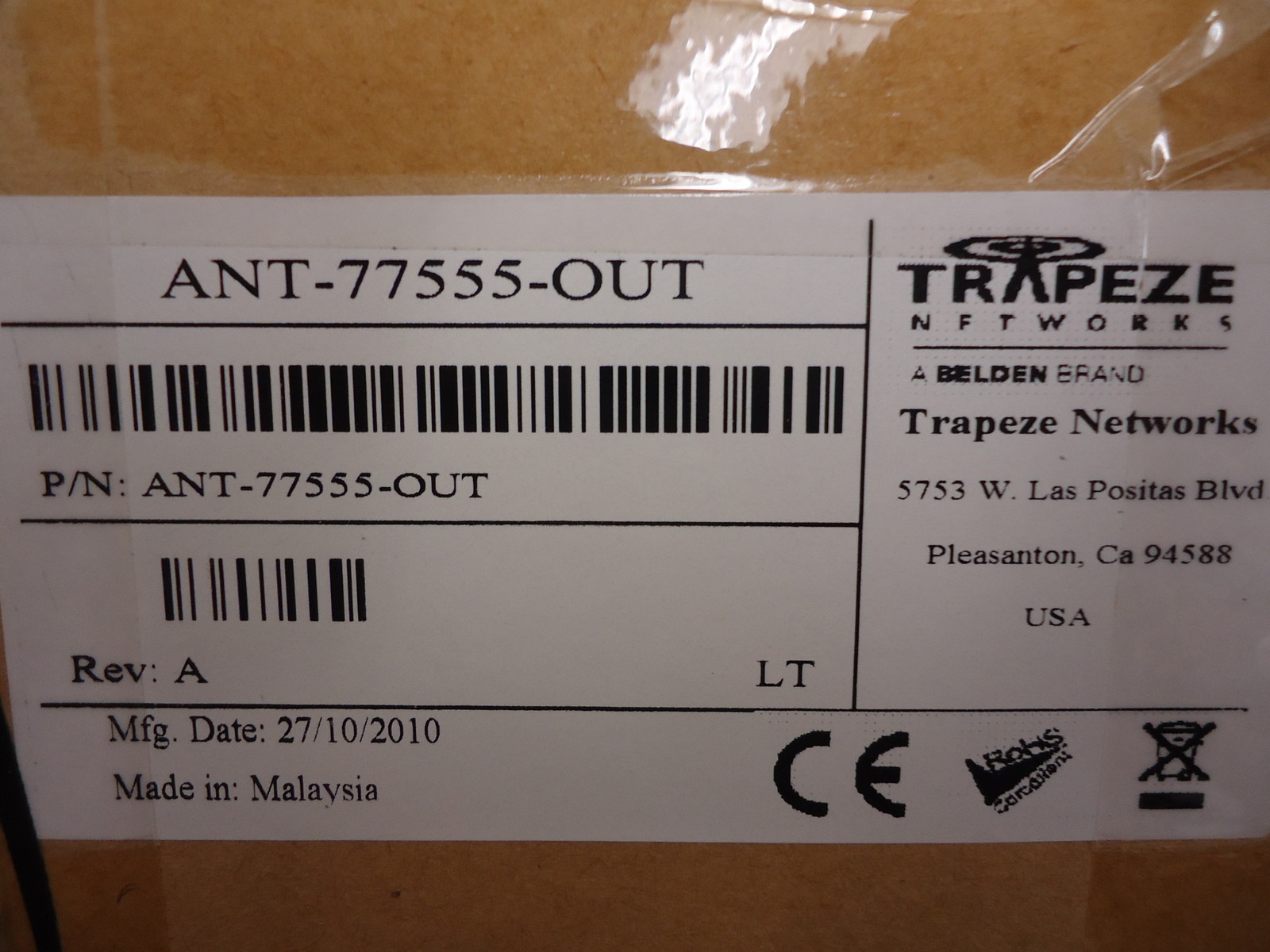 ANT-77555-OUT, Trapeze Networks, MP-632 ANT Direct Dual Band, BRAND NEW ...