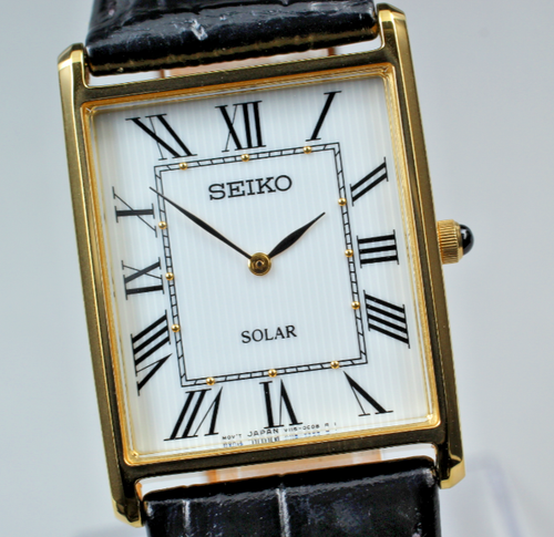 Seiko Solar White Men's Watch - SUP880 for sale online | eBay