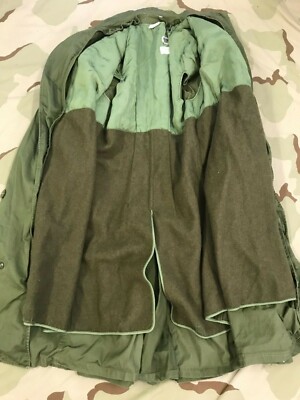 1ST ARMY VINTAGE COTTON SATEEN OVERCOAT OG 107 TRENCH COAT 1ST ARMY VINTAGE COTTON SATEEN OVERCOAT OG 107 TRENCH COAT