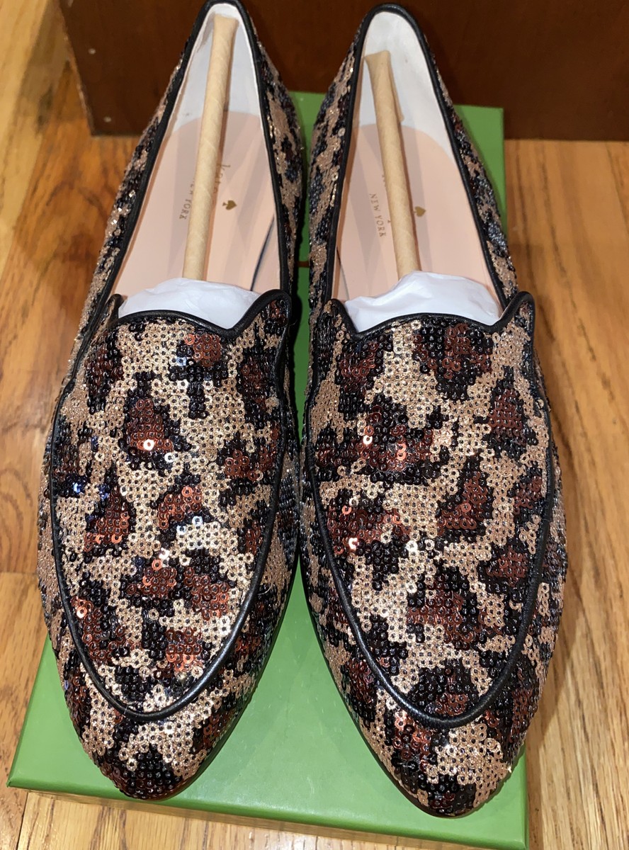 Cheetah Sequin Moccasins