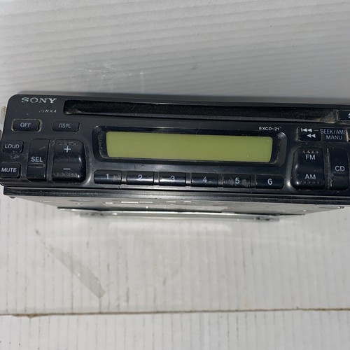 SONY EXCD-21 FM-AM Compact Disc Player | eBay