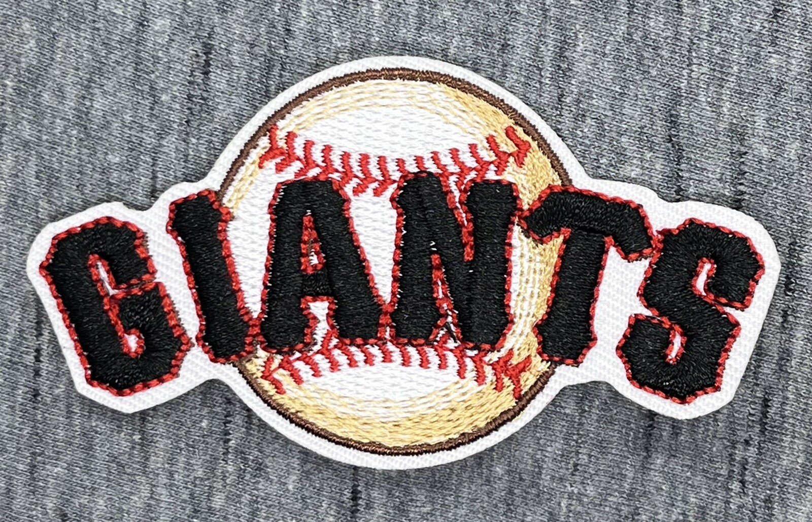 SAN FRANCISCO GIANTS EMBROIDERED IRON ON PATCH 1.75” X 3.25” FREE ...