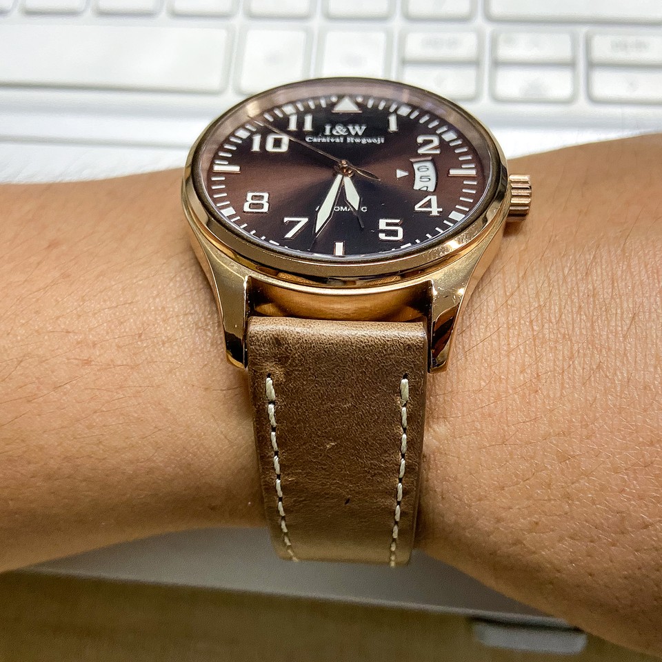 Horween Leather Watch Bands Quick Release Watch Strap for Men 18mm 20mm ...