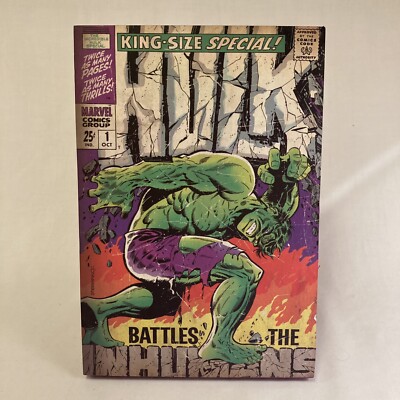 The Incredible HULK King Size Special Comic Book Cover Wood Wall Art 10 ...