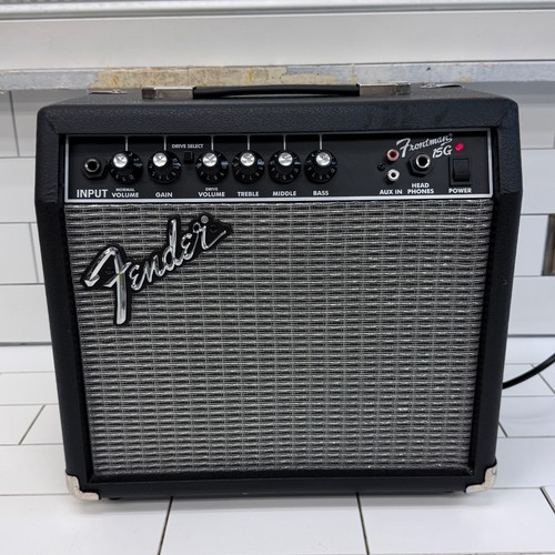 Fender Frontman 15G Guitar Amplifier Solid State Practice Amp Tested ...