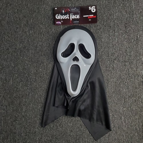 Ghost Face Mask Scream Lives Hard Plastic Fun World Easter Unlimited ...