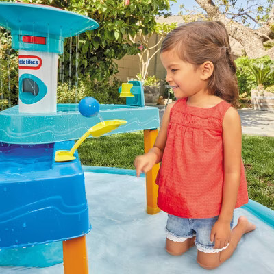 Little Tikes 3-in-1 Splash 'n Grow Water Table 7pc Adjustable Legs ...