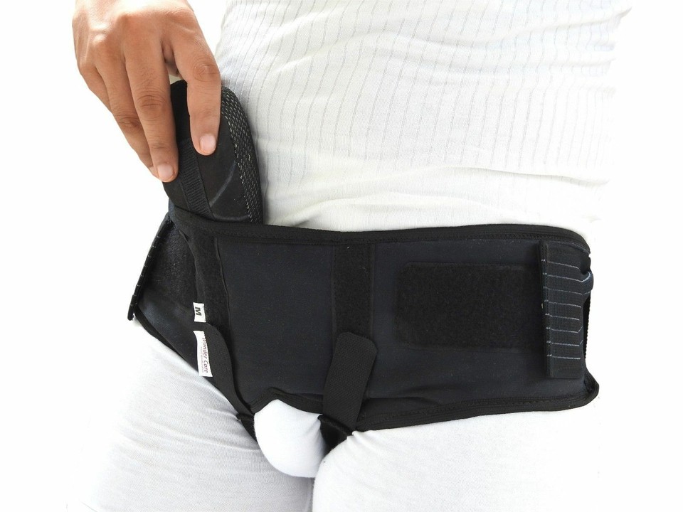 Inguinal Hernia Groin Truss Brace Support Belt with Removable Pads ...