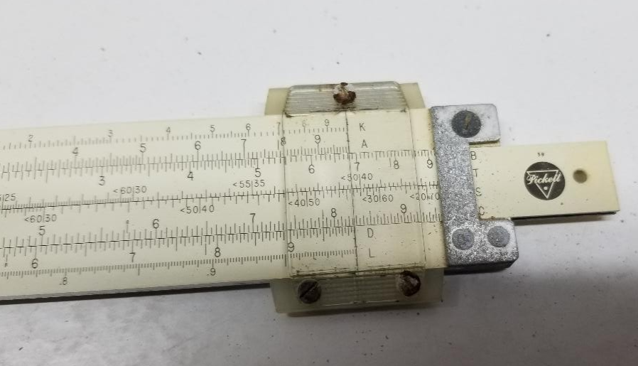 Vintage Pickett Model N902-T Simplex Trig Slide Rule w/case | eBay