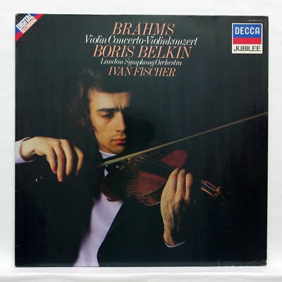 BORIS BELKIN - BRAHMS violin concerto DECCA LP EX++ | eBay