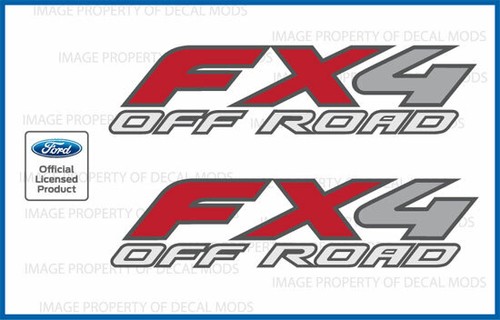 set of 2: 97 12 Ford Ranger FX4 Off Road Decals stickers bed graphics ...