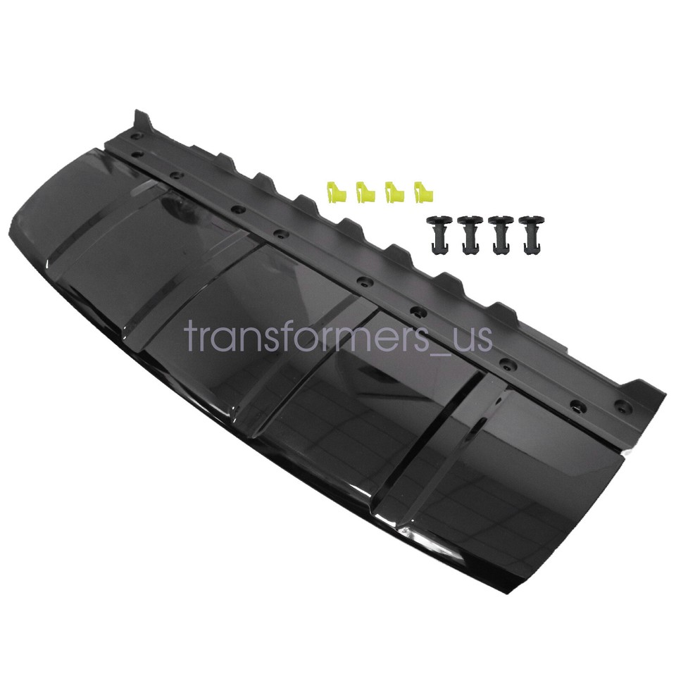 Front Bumper Skid Plate Trim For Land Rover Range Rover 2018-2020 Black ...