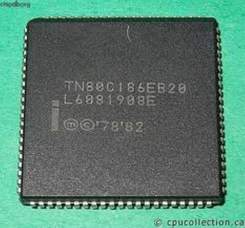 INTEL TN80C186EB20 PLCC-84 16-BIT HIGH-INTEGRATION RH | eBay