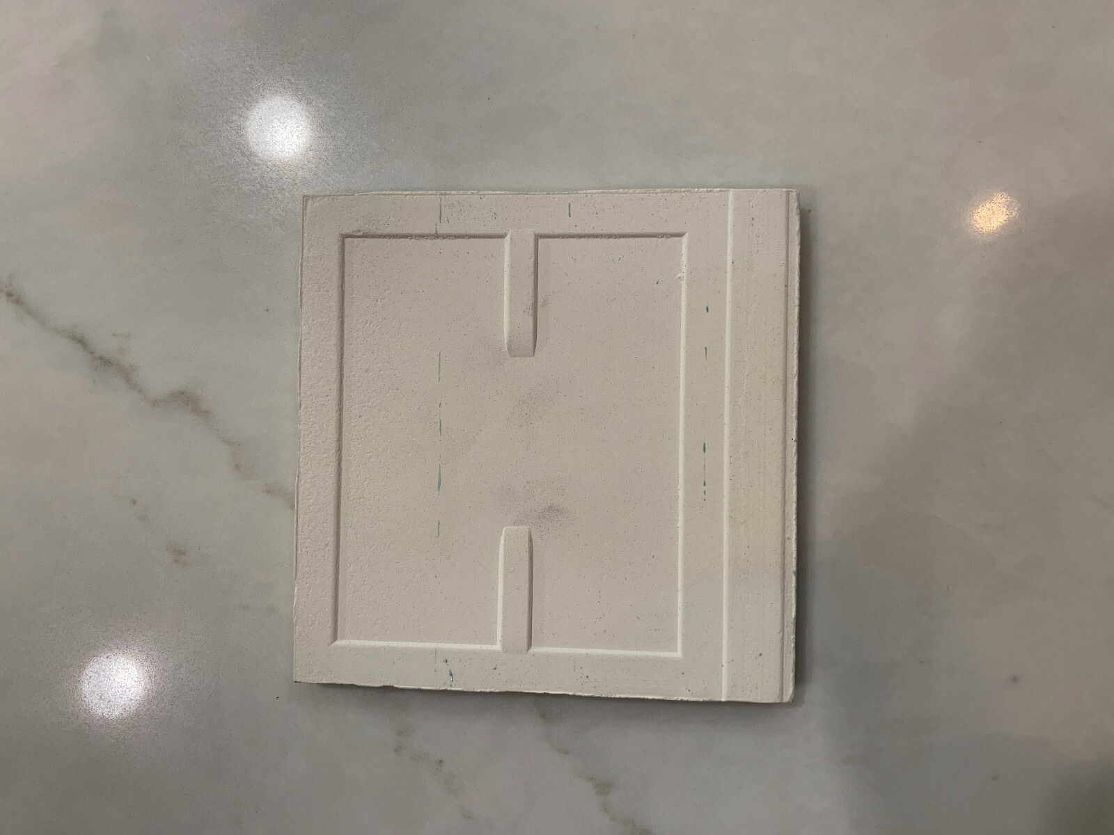 NOS Vintage 1950’s-60’s Blue "Bullnose" tile. Made by Monarch Tile. 4 1 ...