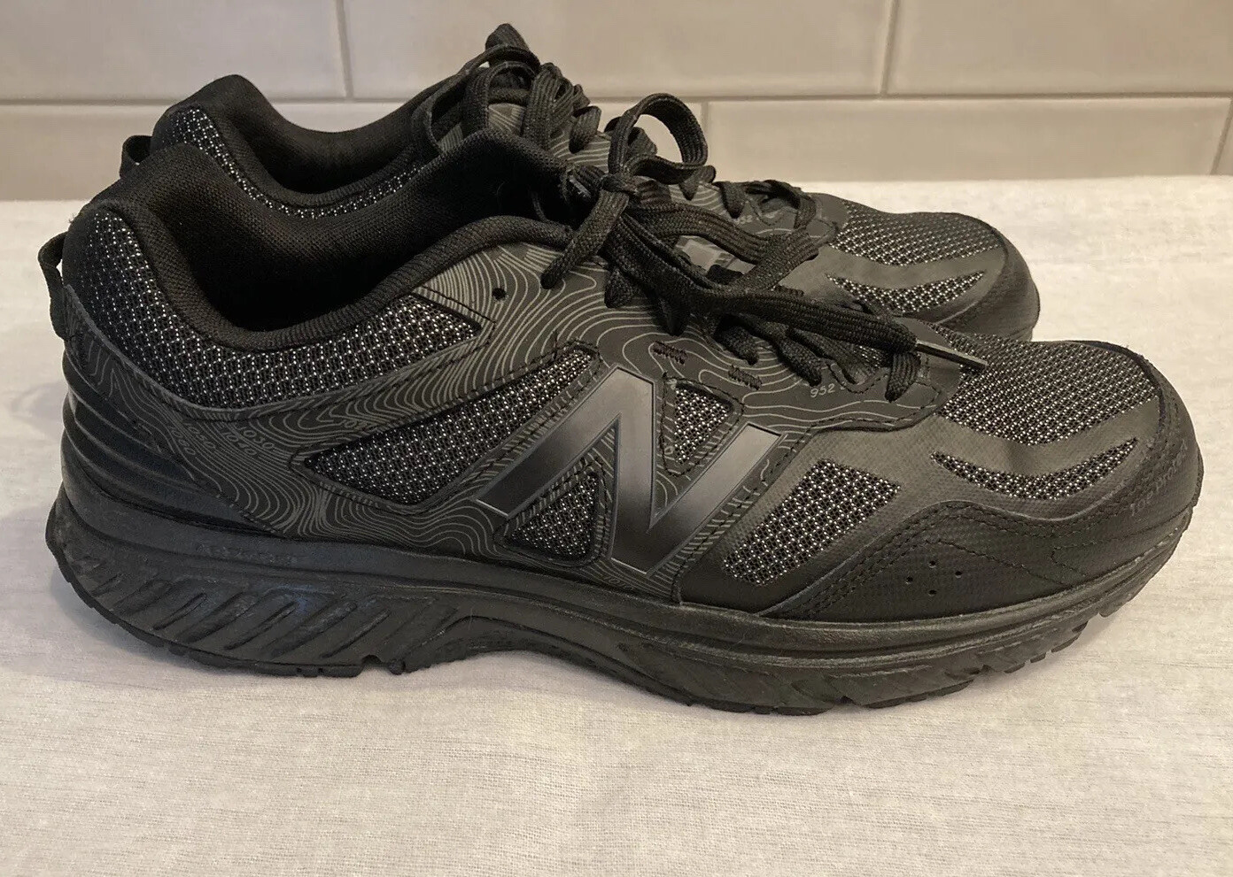 New Balance 510 V4 Black Trail Walking Running Shoe M… - Gem