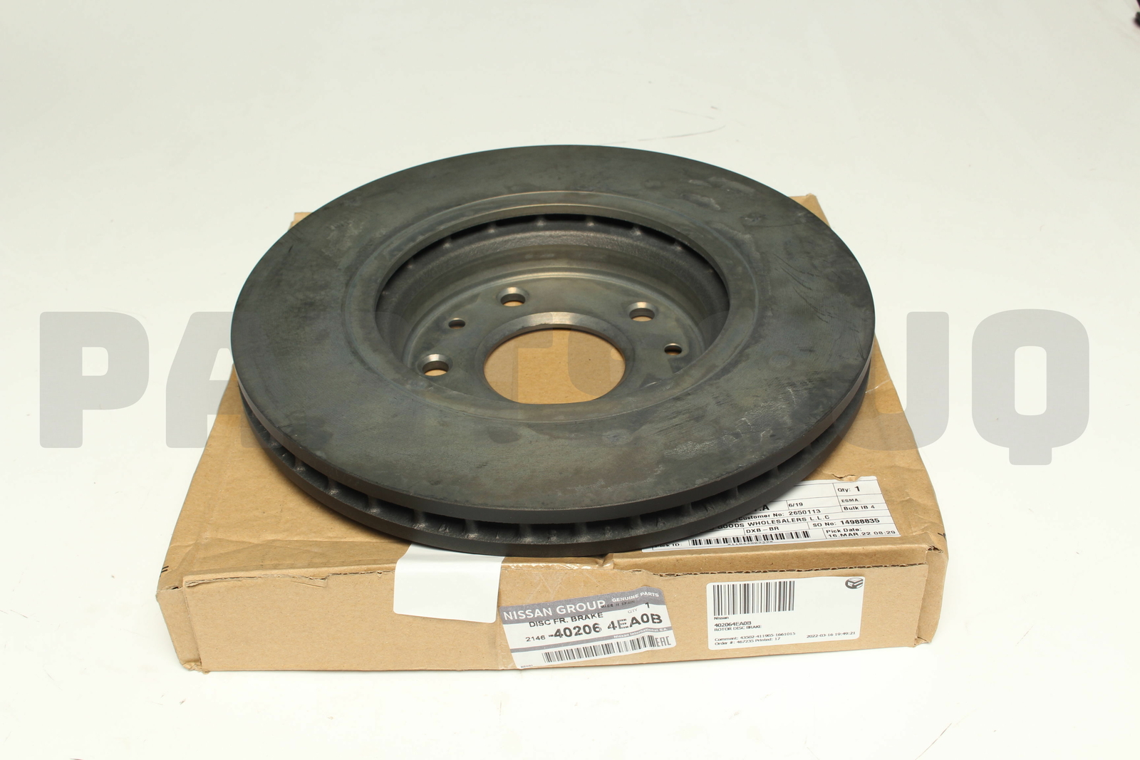 402064EA0B Genuine Nissan ROTOR DISC BRAKE 40206-4EA0B | eBay