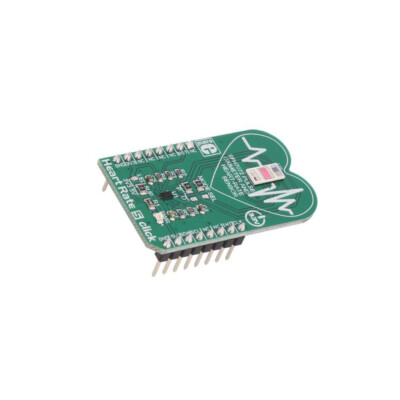 HEART RATE 5 CLICK Click board pulse sensor I2C AFE4404,SF7072 microBUS ...