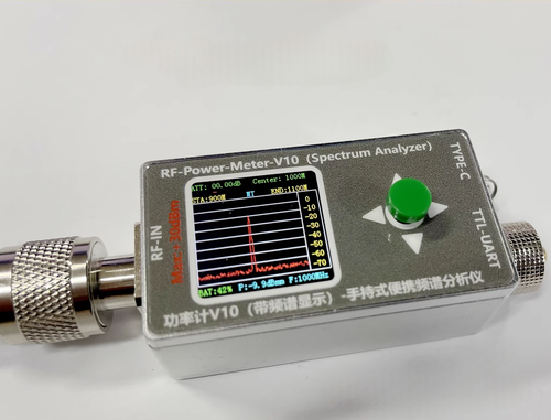 RF Power Meter V10 Handheld Spectrum Analyzer with Spectrum Display ...