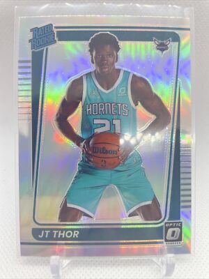 2021-22 Panini Donruss Optic #172 JT Thor Rated Rookie RC Holo Prizm | eBay