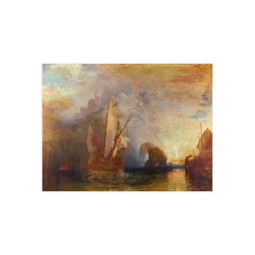 Stampa su Tela su Carta Poster o Quadro William Turner Ulysses deriding ...