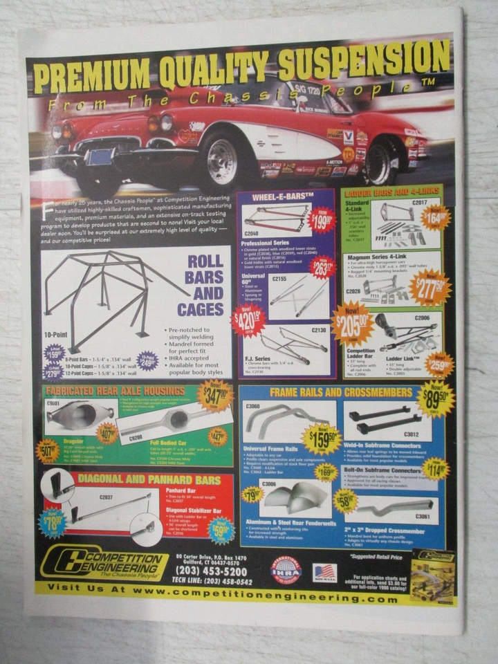 IHRA DRAG REVIEW MAGAZINE MAY 1, 1998 TOMMY JOHNSON JR JOHNNY ROCCA ...