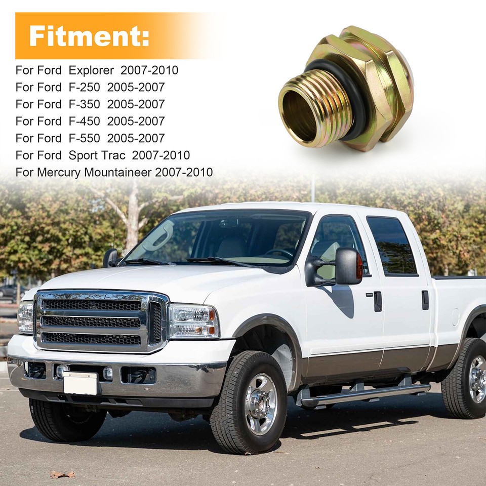 Transmission Oil Cooler Line Quick Disconnect Fitting For 2005-2007 ...