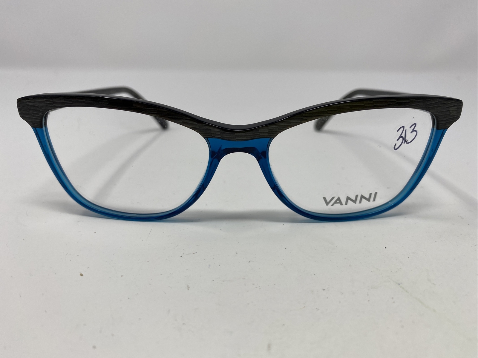 Vanni Italy C1274 A919 52-17-140 Black/Blue Full Rim Eyeglasses Frame ...