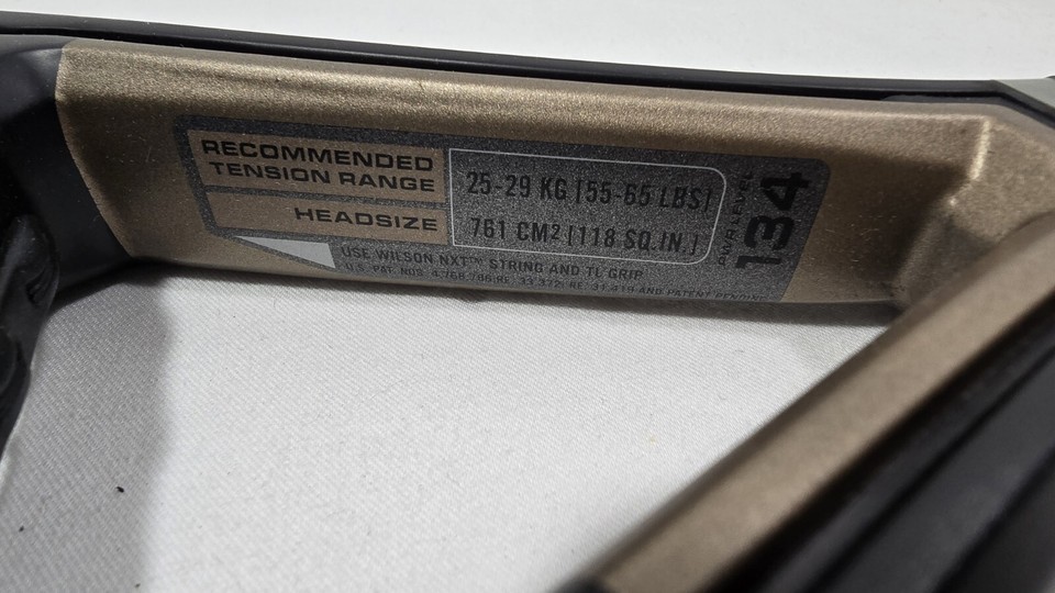 VTG NOS Wilson Triad T2 Tennis Racket T7402 w/ Cover 4 1/4" Unstrung OS 118 Sq | eBay