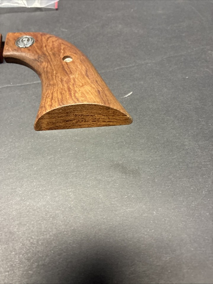 Ruger Model Single Six Factory Wood Grips Grip No Screw Mint | eBay