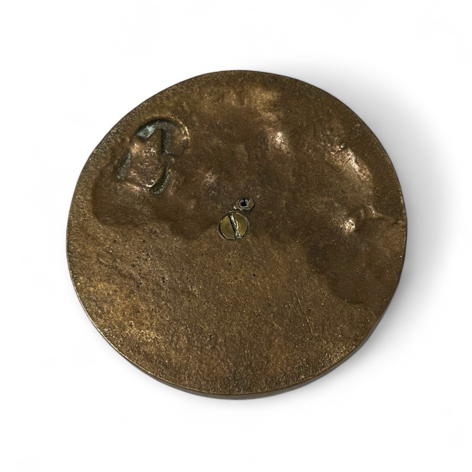 Solid Copper Sundial - Vintage Paperweight - 3.25" - 300g - Stamped | eBay