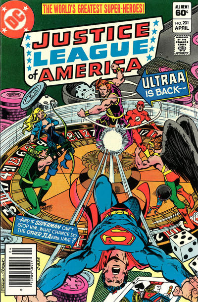 Justice League of America #201 (Newsstand) VG; DC | low grade ...