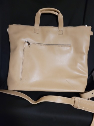 Matt & Nat Rony Vegan Leather Satchel Bag Tan | eBay