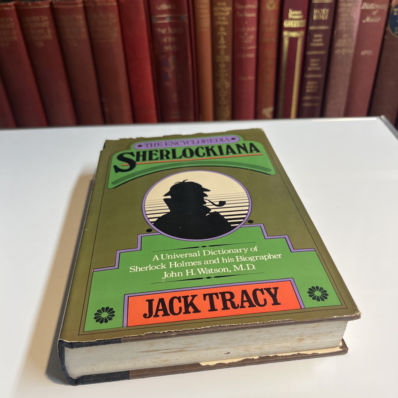 VINTAGE THE ENCYCLOPEDIA OF SHERLOCKIANA JACK TRACY HC BOOK DICTIONARY ...