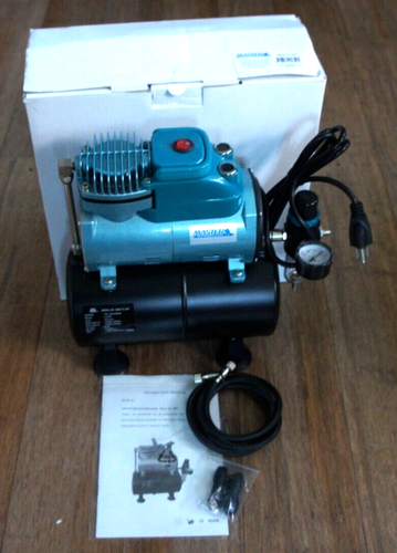Master Airbrush Cool Runner High Performance Compressor w/Air Tank MAS ...