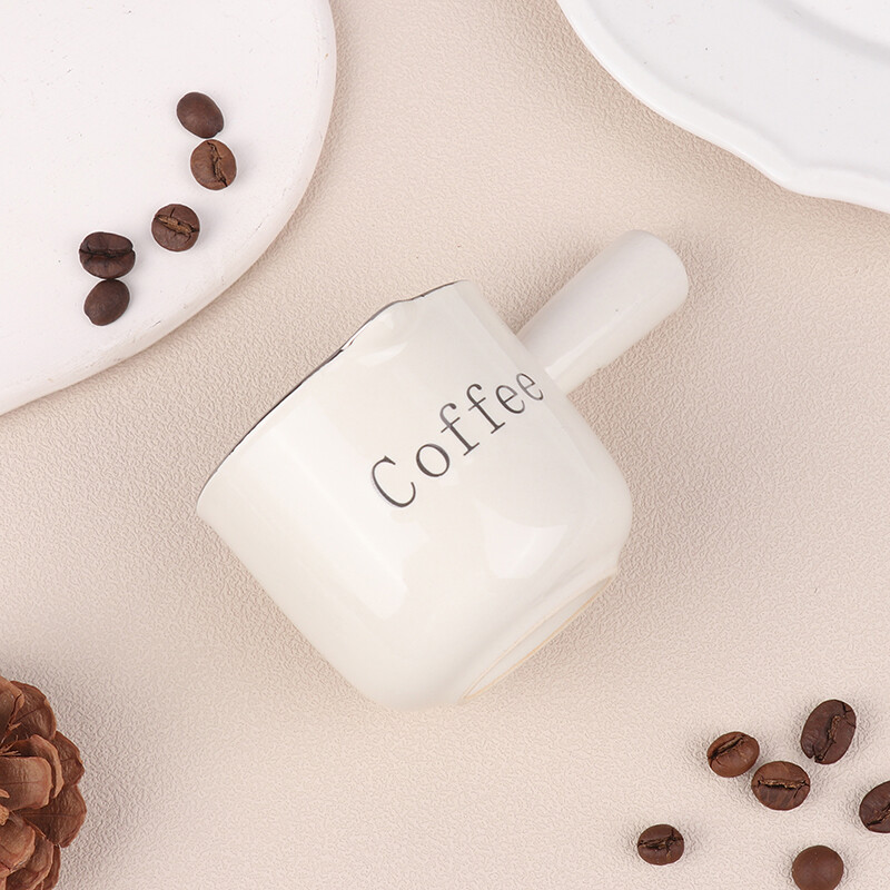 Mini Ceramic Milk Cup Creamer Jug Small Espresso Coffee Measuring Milk ...