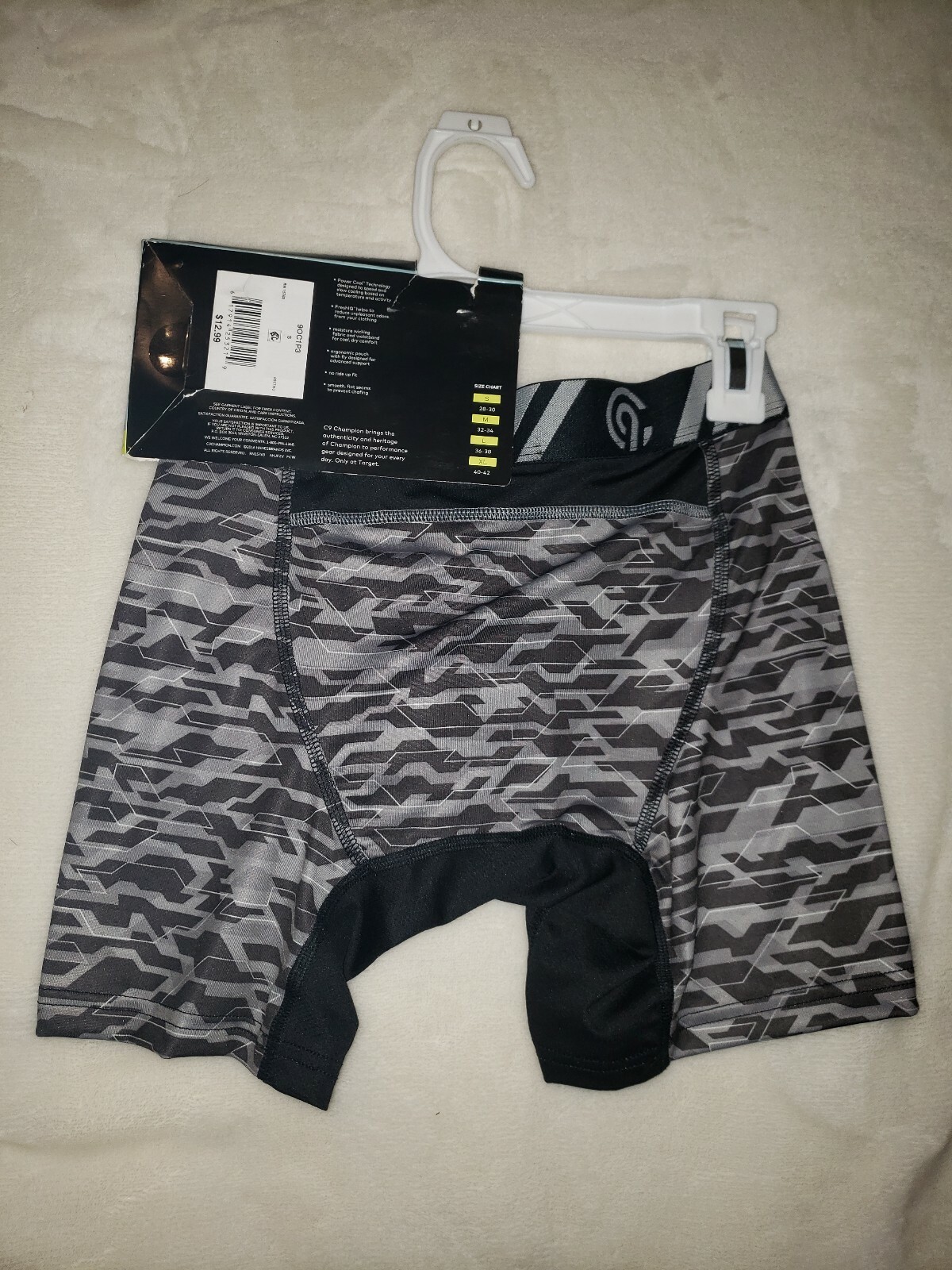 C9 Champion Men's Regular Boxer Briefs Duo Dry FreshIQ S (U1) | eBay