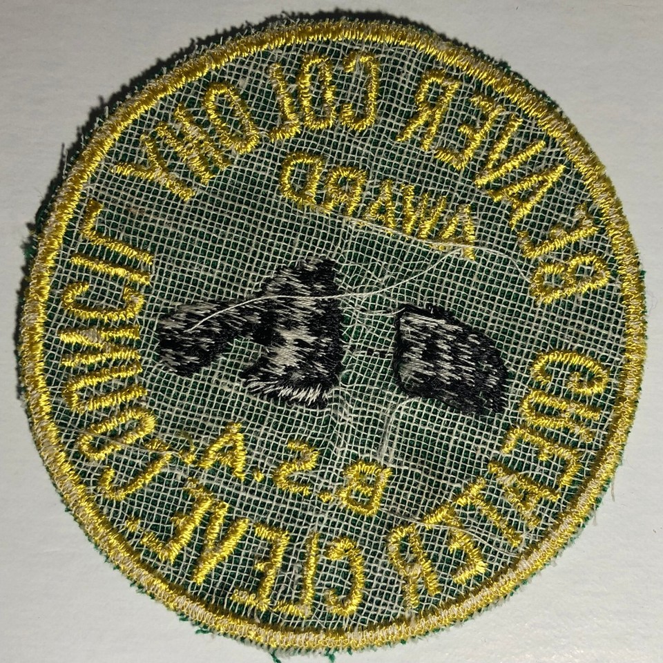 BSA Beaver Colony Award Cleveland Embroidered Patch c1970's-80's | eBay