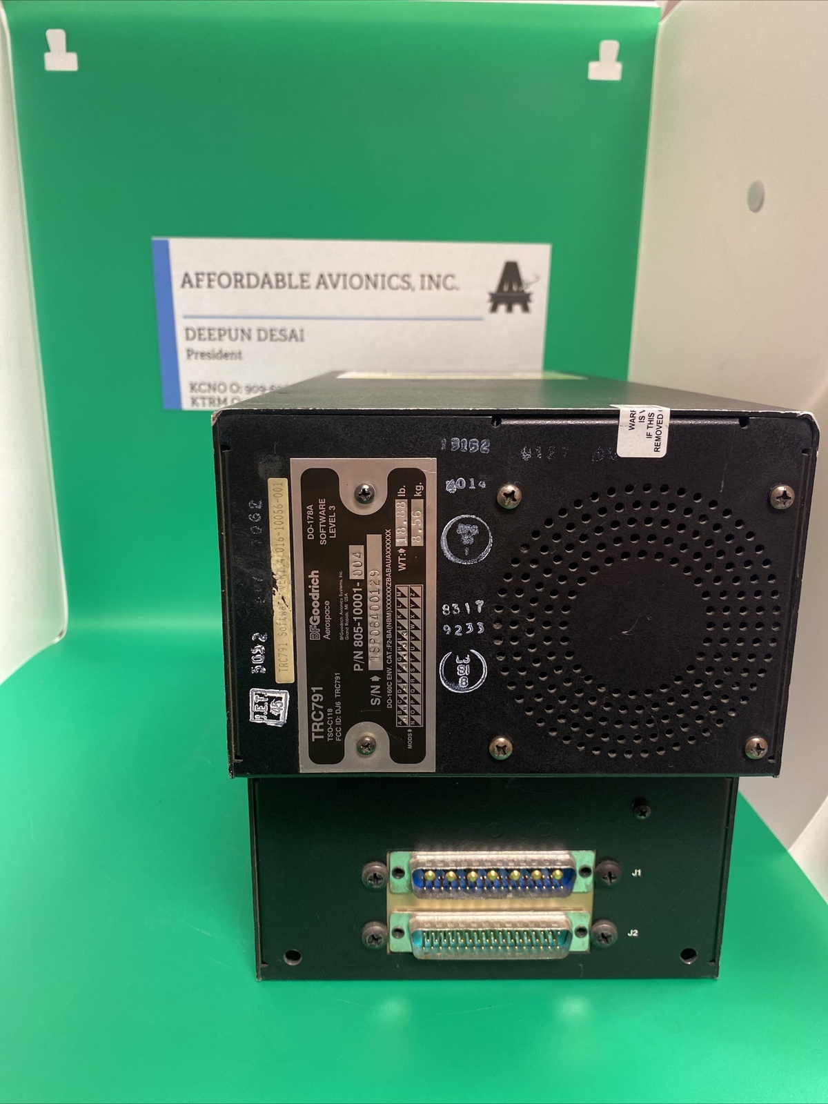 BFGoodrich TRC-791 TCAS I Processor P/N 805-10001-004 | eBay